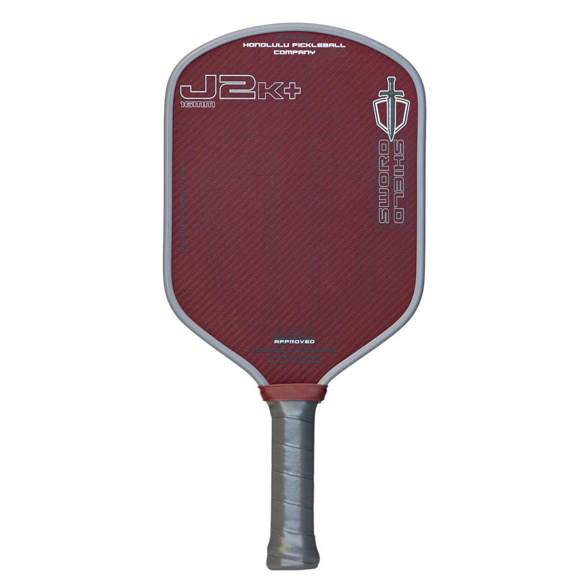 Honolulu - J2K+ Pickleball Paddle 16mm – The Pickleball Studio